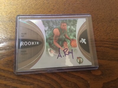 2006-07 FLEER EX ALLAN RAY RC HAND SIGNED AUTO /899 CELTICS | eBay