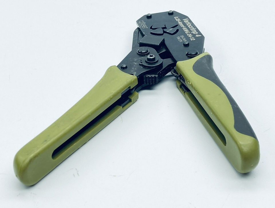 WAGO 206-1204 VARIOCRIMP 4 MANUAL FERRULE CRIMPING TOOL AWG:24-12 (.25 ...