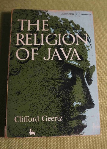 Indonesia THE RELIGION OF JAVA 1960 Clifford Geertz Islam Hindu | eBay ...