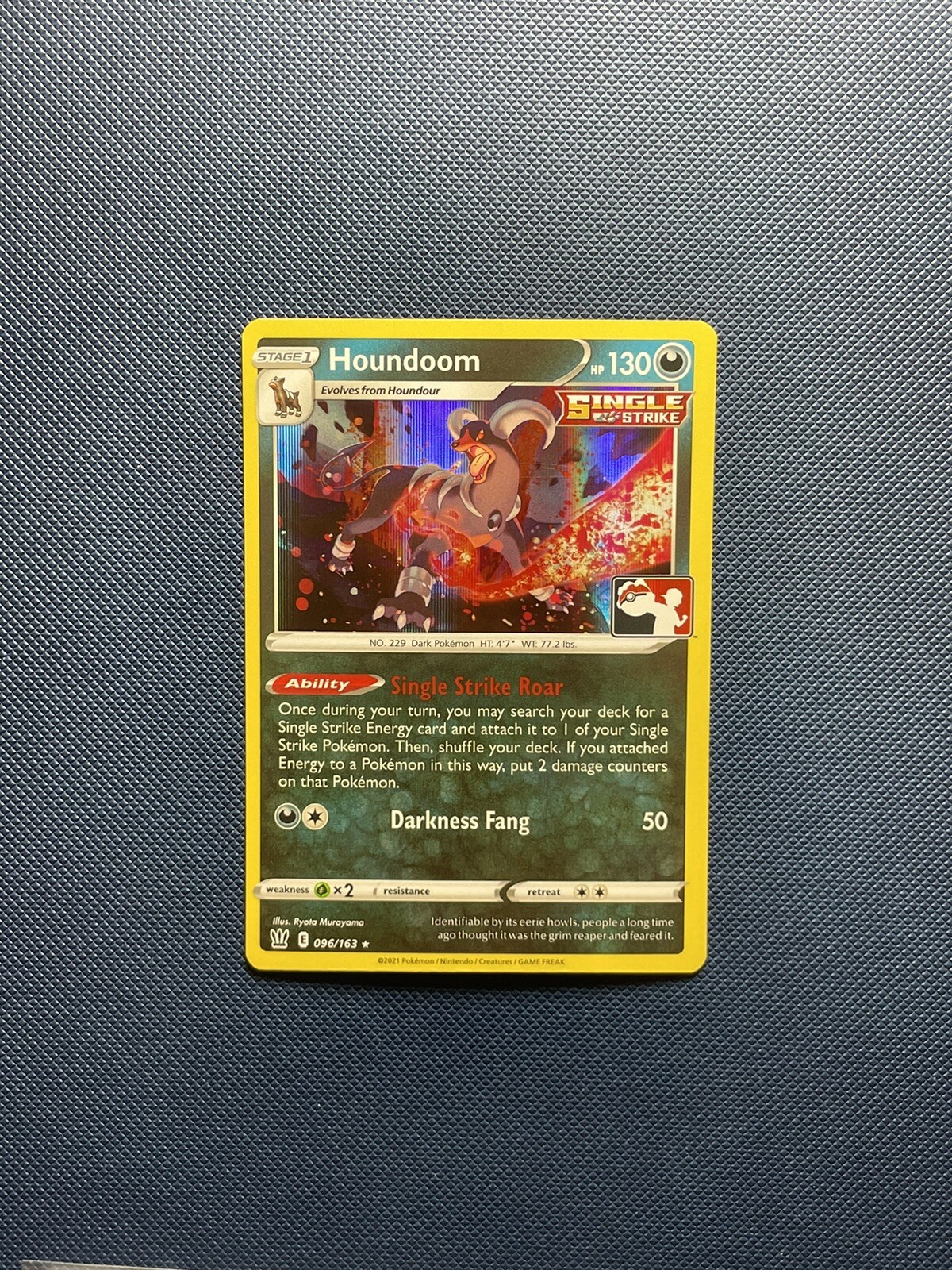 (NM) Houndoom Holo 096/163 Play! Pokemon Prize Pack Series Promo ...