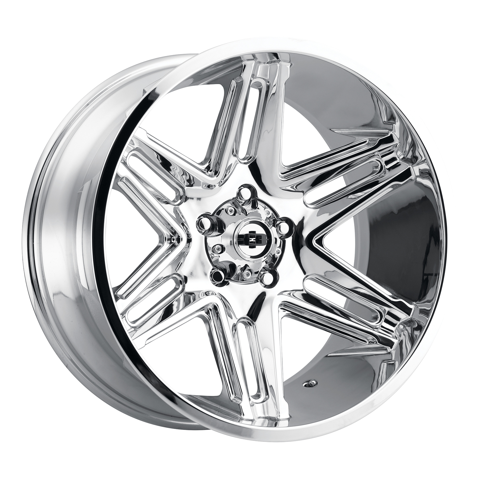 1 New Vision Razor 24x12 8-170 -51 Chrome Wheel 886821224456 | eBay
