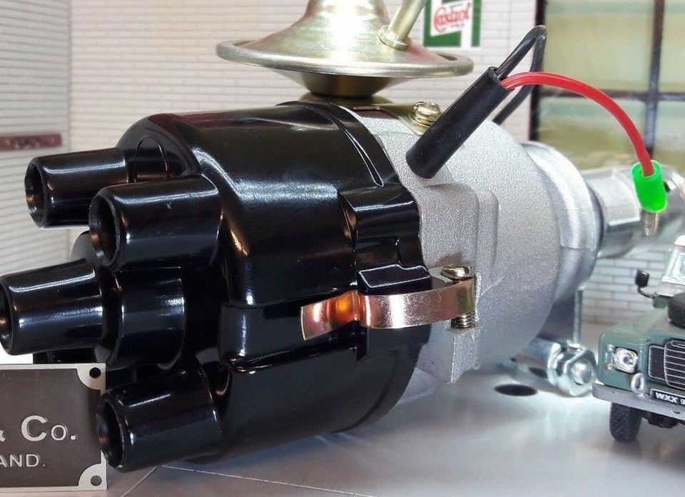 Land Rover Distributor Series 2.25 2.5 3 Lucas Type 45D 12v Electronic ...