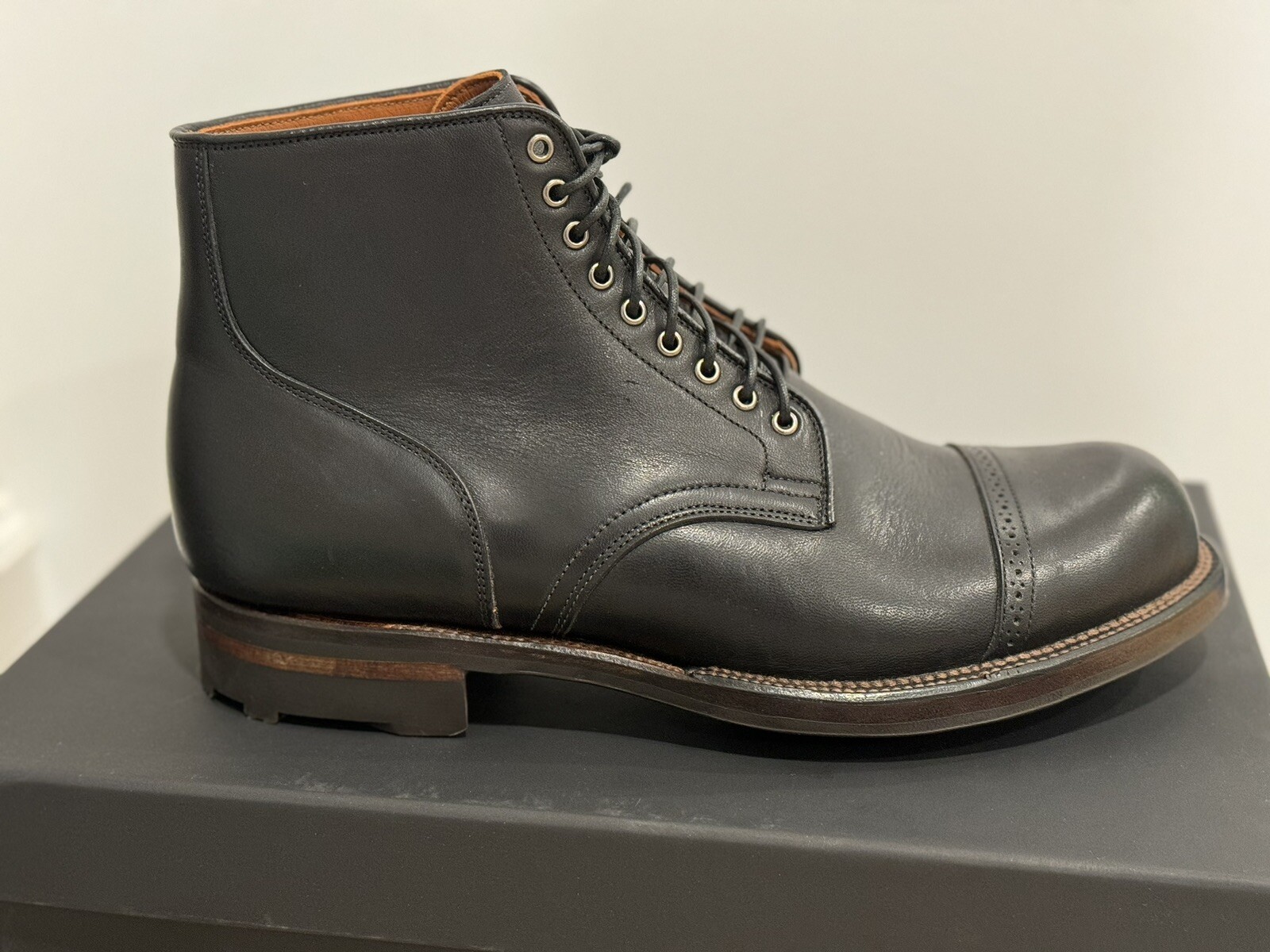 Viberg Service Boot Shinki Black Horsehide 2040 Size … - Gem