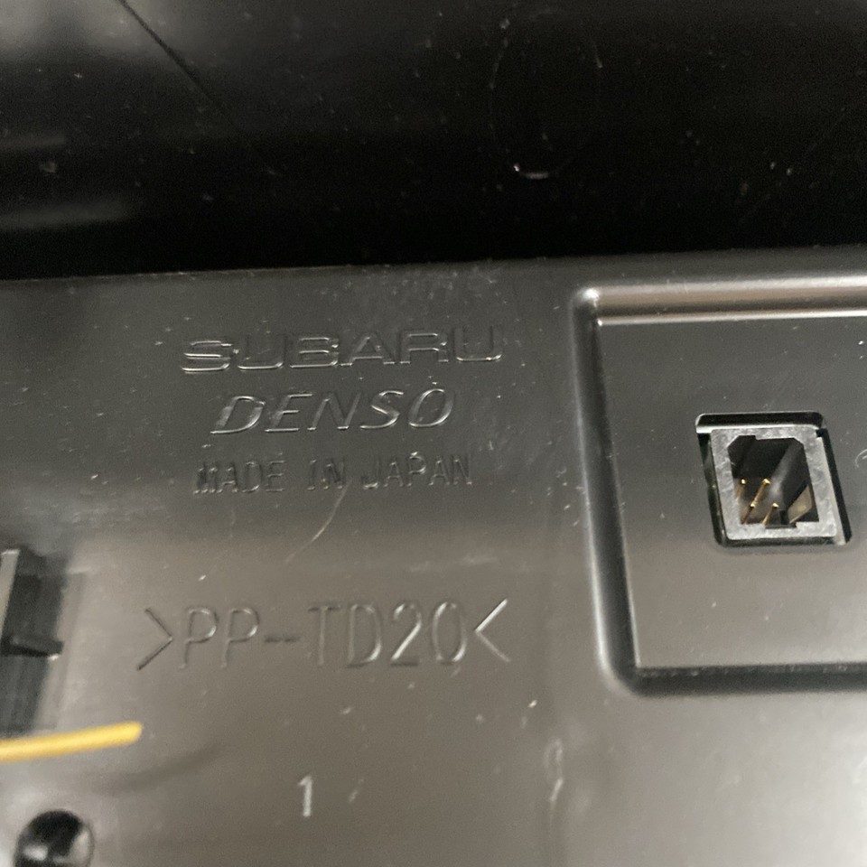 2019 - 2021 SUBARU FORESTER clock temperature display screen 85261SJ312 ...