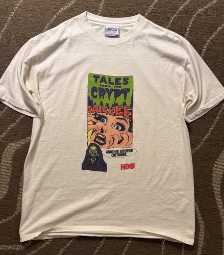 Vintage Tales From The Crypt Shirt HBO Crypt Keeper Horror Size XL | eBay