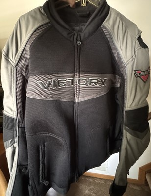 Victory Motorcycle Jacket Mesh Textile Riding Gear | eBay