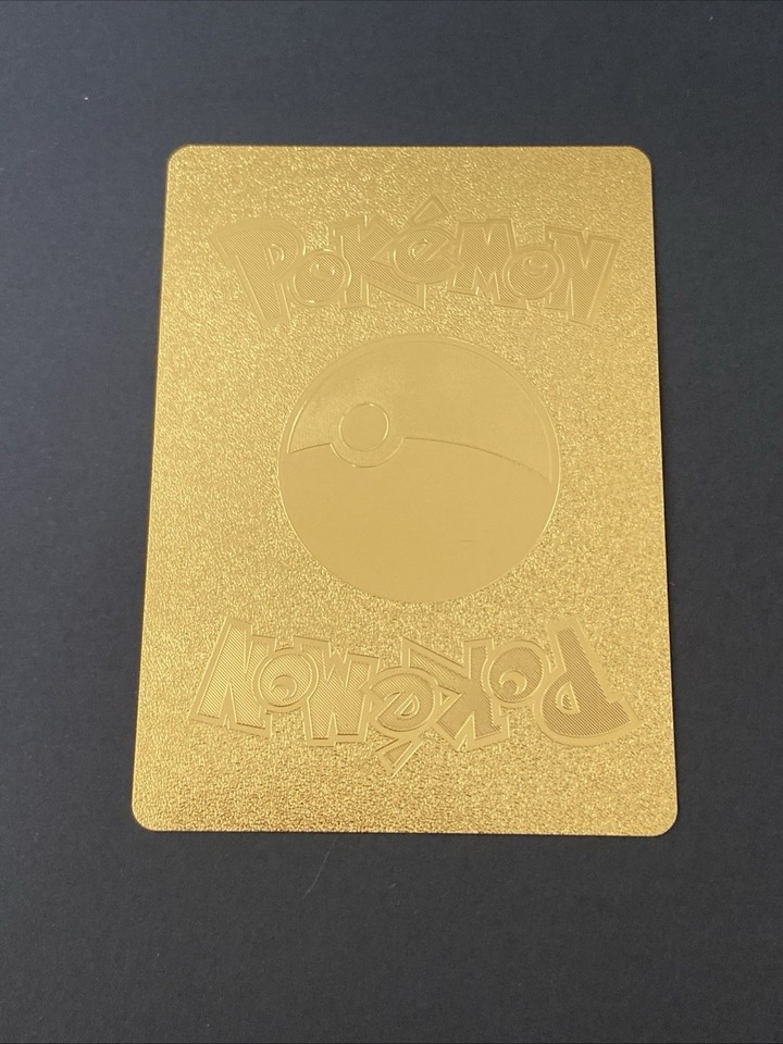 Pokémon Rainbow Malamar Vmax Gold Foil Fan Art Card | eBay