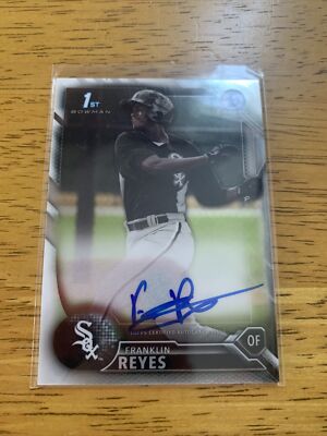 2015 Bowman Chrome, Prospect Auto Franklin Reyes | eBay