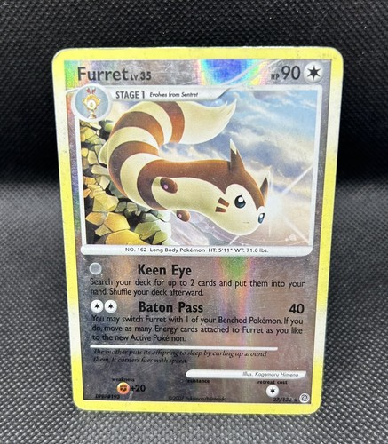 Furret 27/132 Rare Diamond & Pearl—Secret Wonders Pokémon Card 2007 ...