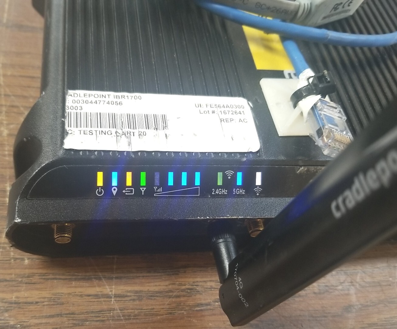 Cradlepoint IBR1700-600M Ruggedized Router | eBay