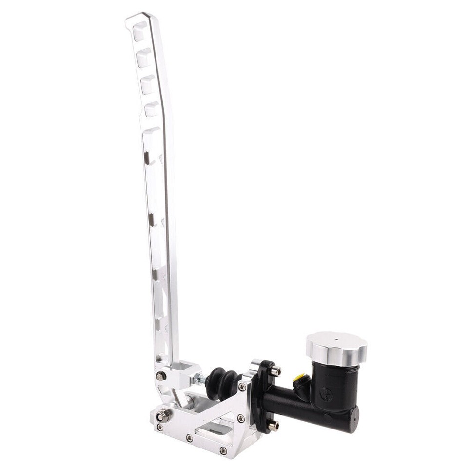 Racing Car Hydraulic Drift Hydro E-Brake Handbrake Long Arm Silver Gear ...