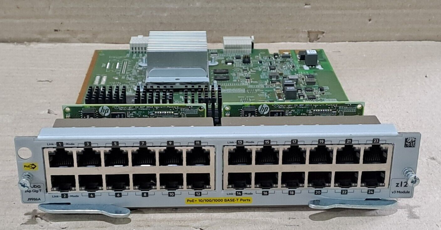 Aruba j9986A ARUBA 24p Gig-T Module 1 pcs #BD7809# | eBay