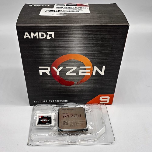 BAD - AMD Ryzen 9 5950X CPU Socket AM4 16 Cores Desktop Processor ...