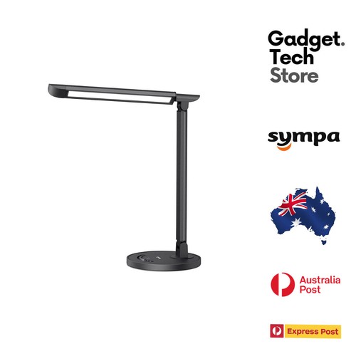 Sympa LED Desk Lamp Dimmable Table Reading Light USB Charging Port ...