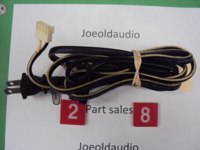 Outlaw 1050 Receiver Line Cord w/ Strain Relief. Tested. Parting Out ...