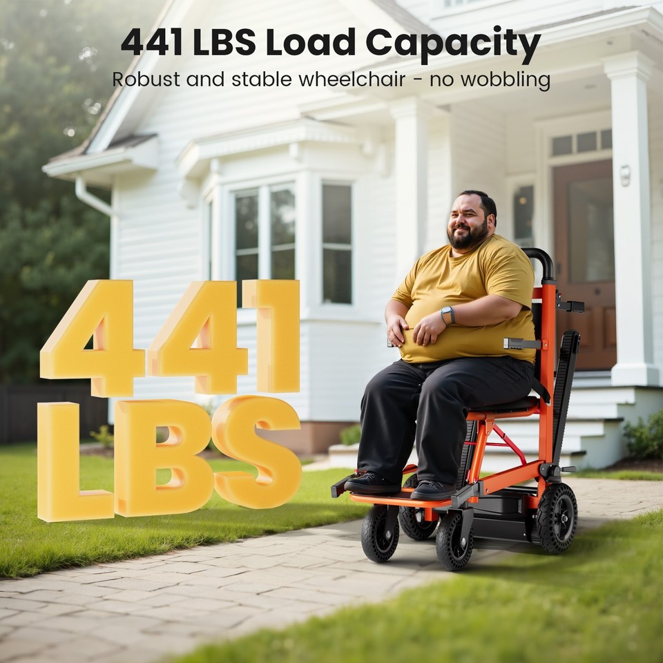 Motorized Stair Climbing Wheelchair Stair lifter Elevator Lifting Chair ...