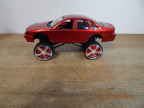 Jada Donk Box & Bubble '96 CHEVY IMPALA SS Red Chevrolet 1:64 READ | eBay