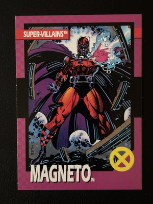 1992 Marvel Super-Villains Magneto Trading Card 🔥🔥🔥 | eBay