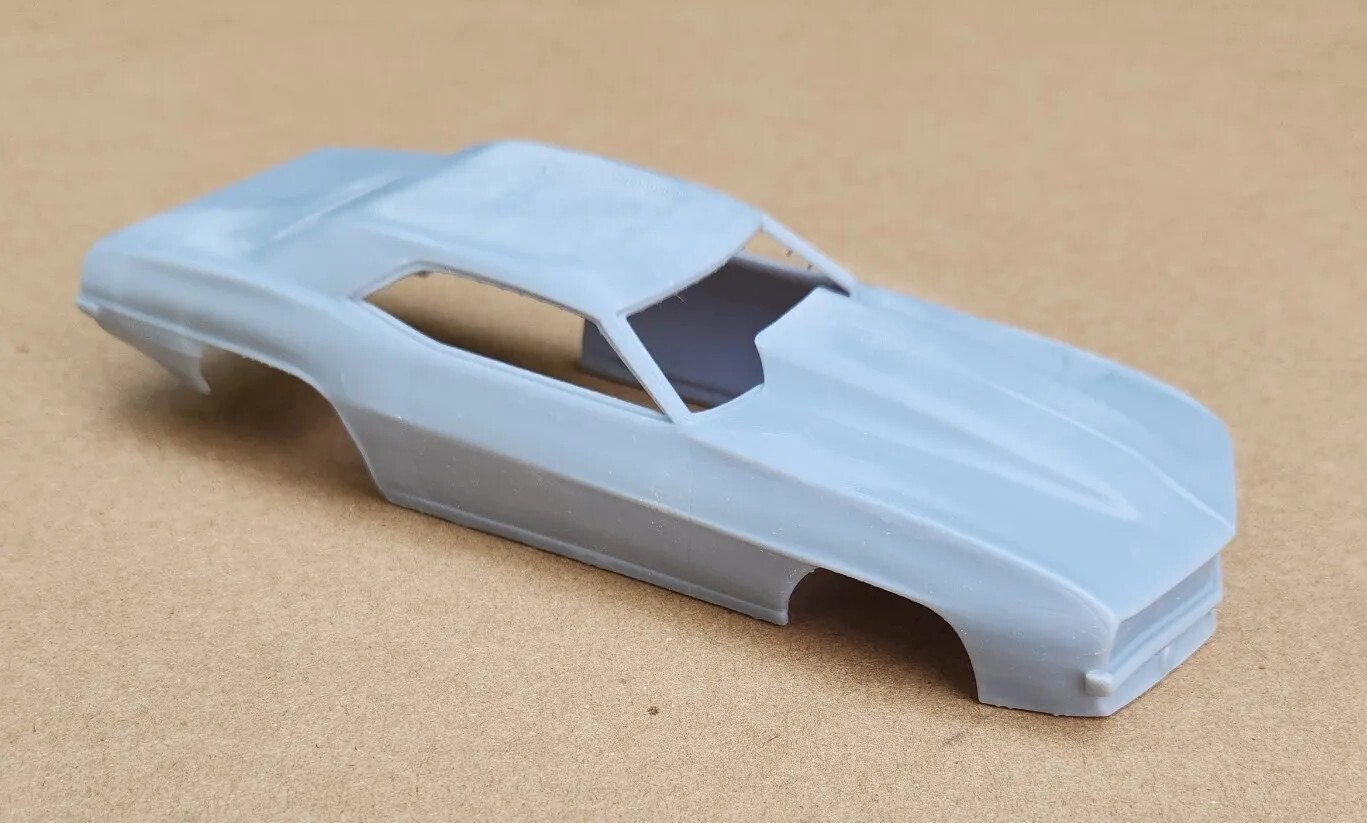 ABS-LIKE RESIN 3D PRINTED 1/25 1969 CHEVY CAMARO PRO MOD BODY | eBay