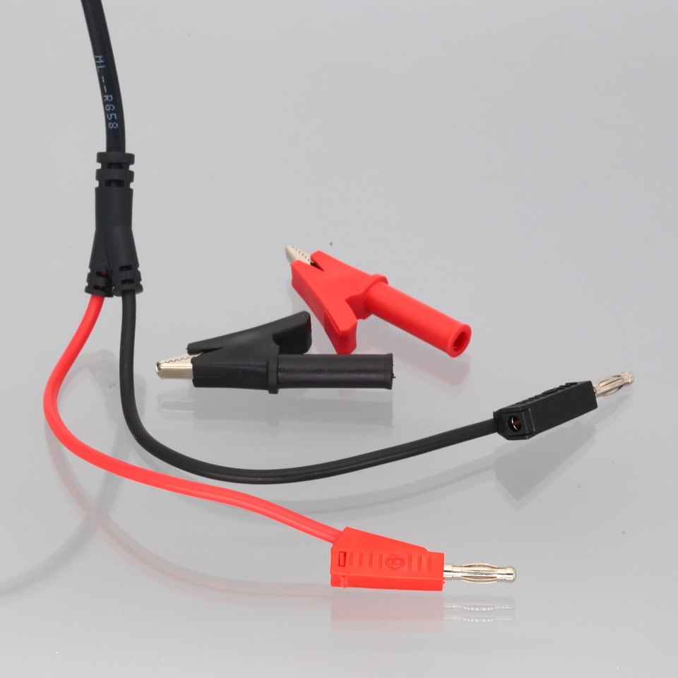 SHV 5KV to Stackable 4mm Banana 58mm Clips RG58 Cable 2~6FT High ...