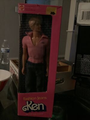 vtg 1981 Mattel Fashion Jeans Ken doll in original box No. 5316 box ...