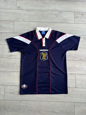 Scotland National Team 1996 Umbro Vintage Football Shirt Soccer Jersey ...