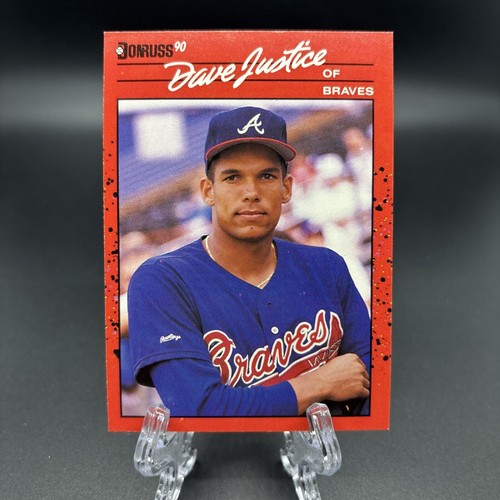1990 Donruss David Justice Rookie Card R36881 | eBay