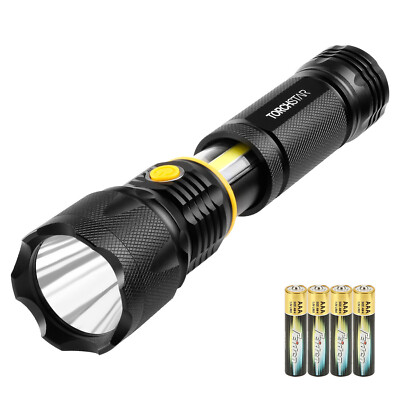 TORCHSTAR LED Flashlight Work Light, Magnetic Base, Battery Operate | eBay