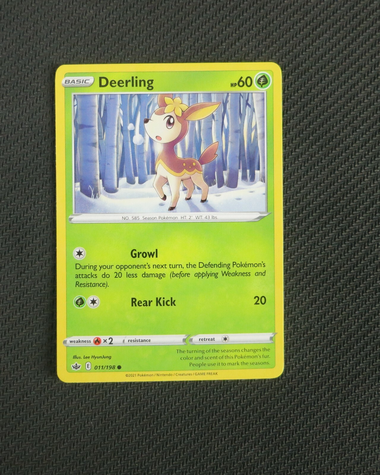 1x Deerling 011/198 Chilling Reign Pokemon TCG Card | eBay