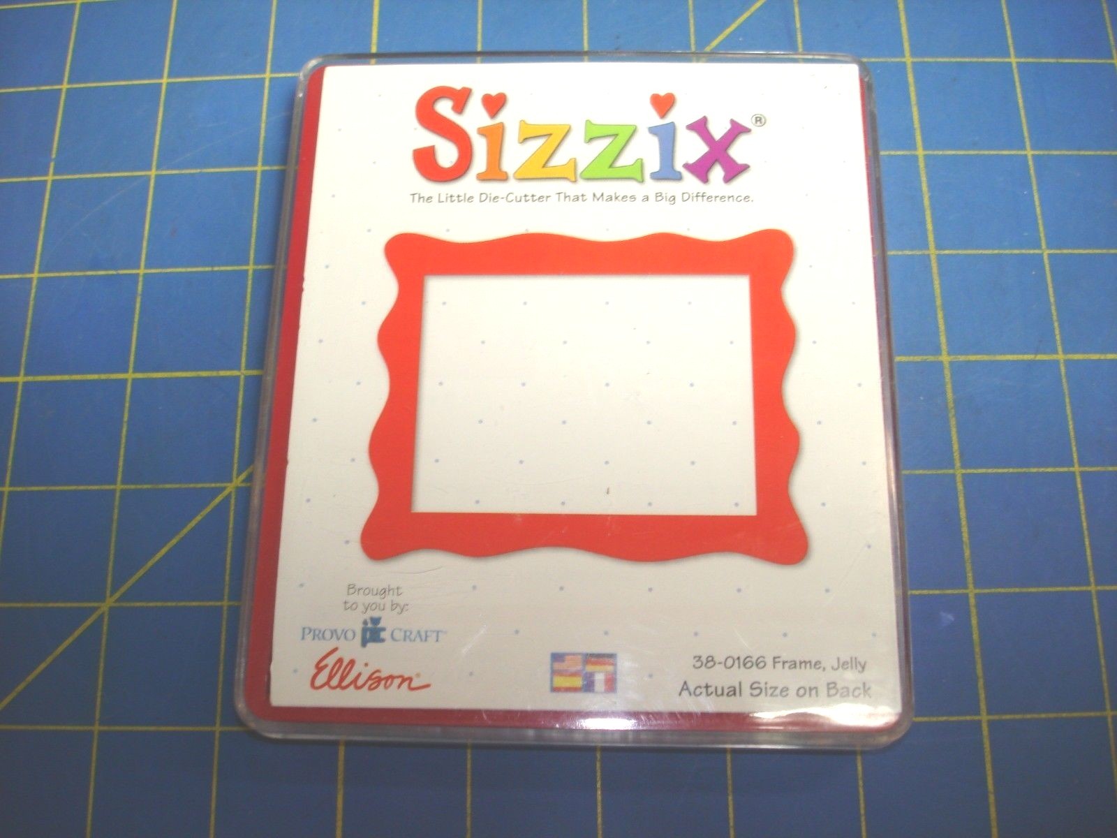 SIZZIX "FRAME JELLY" DIE # 38-0166 VERY GENTLY USED WITH CASE | eBay