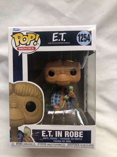 Funko POP! E.T. The Extra-Terrestrial In Robe #1254 Vinyl TOY Figure ...