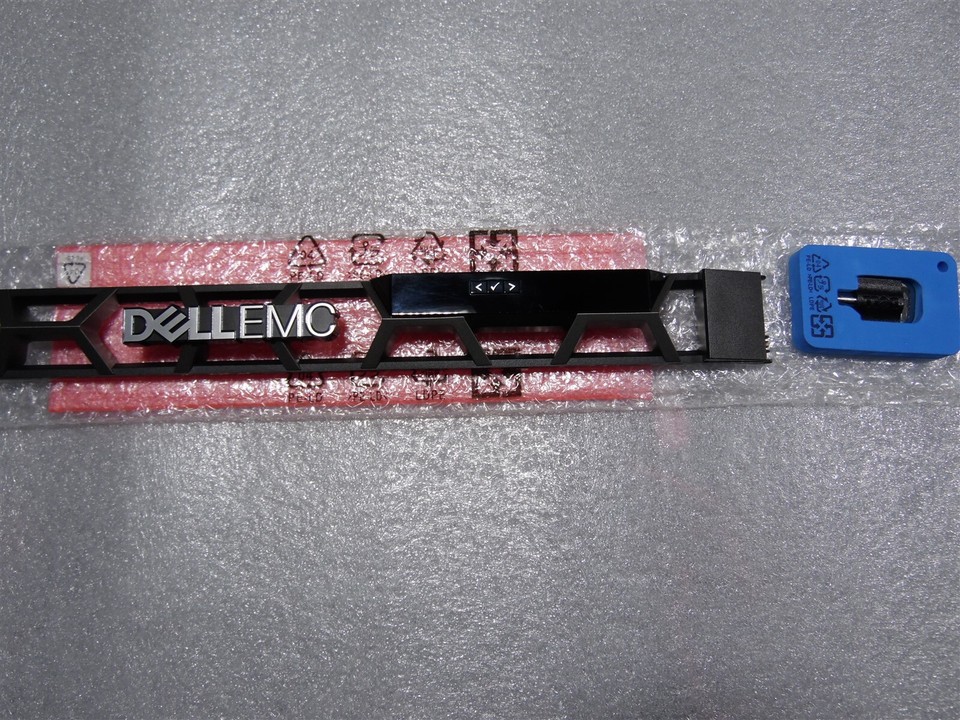 FACEPLATE FRONT LCD BEZEL DELL 1U RACK SERVER R440 R640 R6415 0M4T1P ...