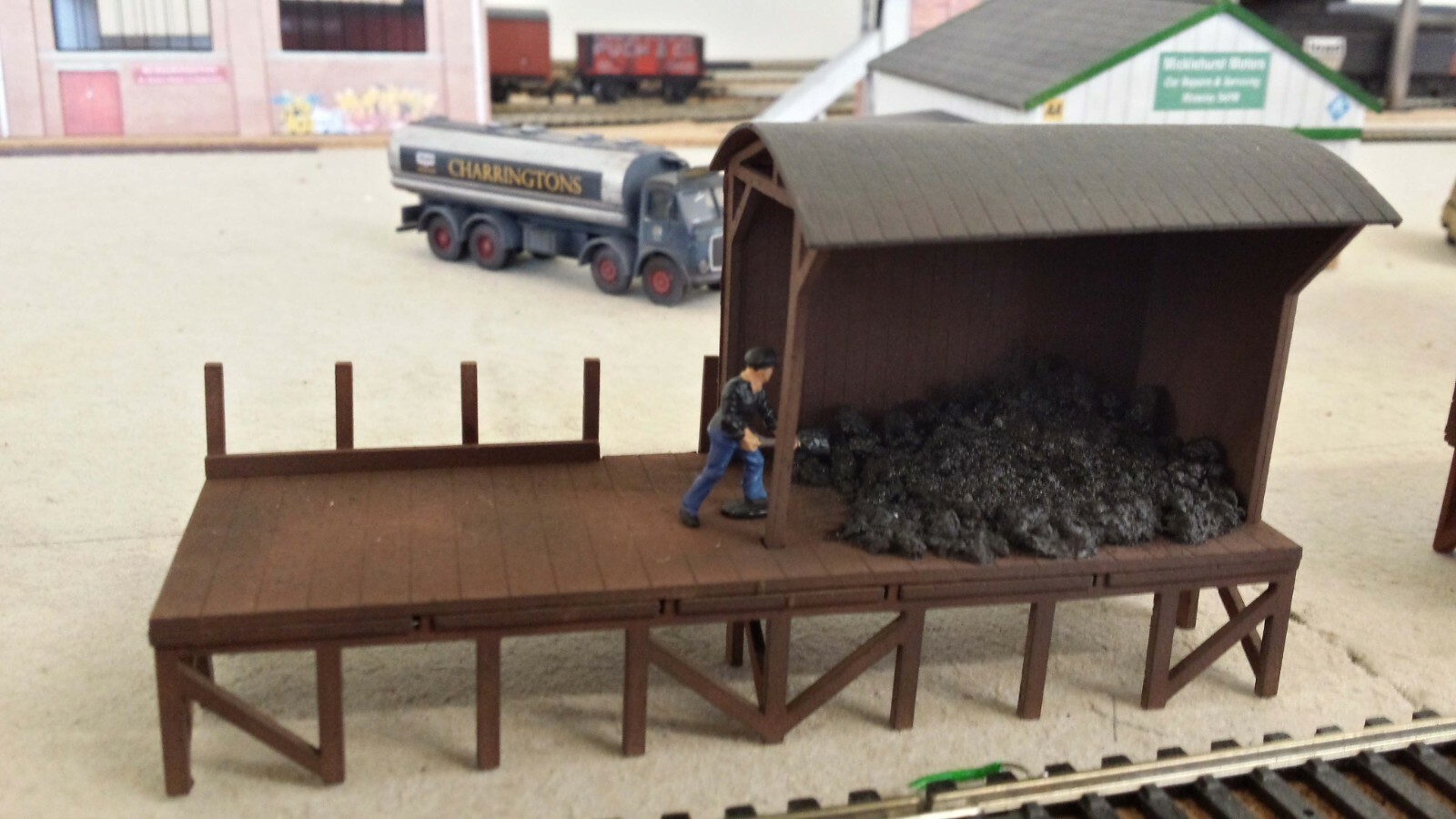 OO Gauge Coaling Stage for Model Railways - Three Types Available | eBay