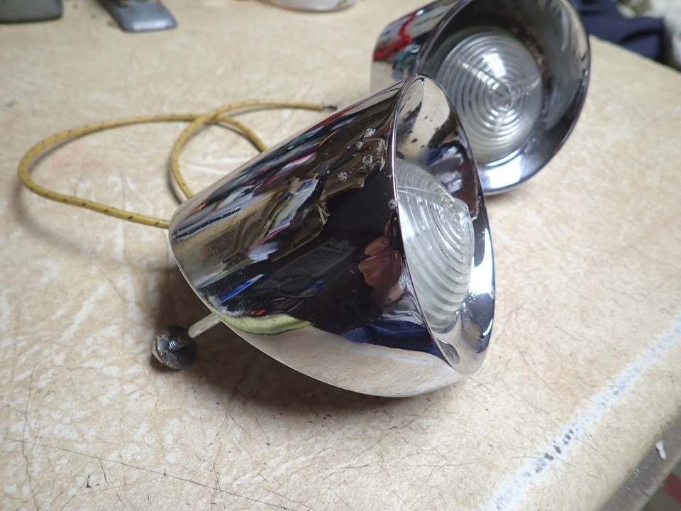 Studebaker 1953-55 C/K Tri-Star Backup Light Assemblies | eBay