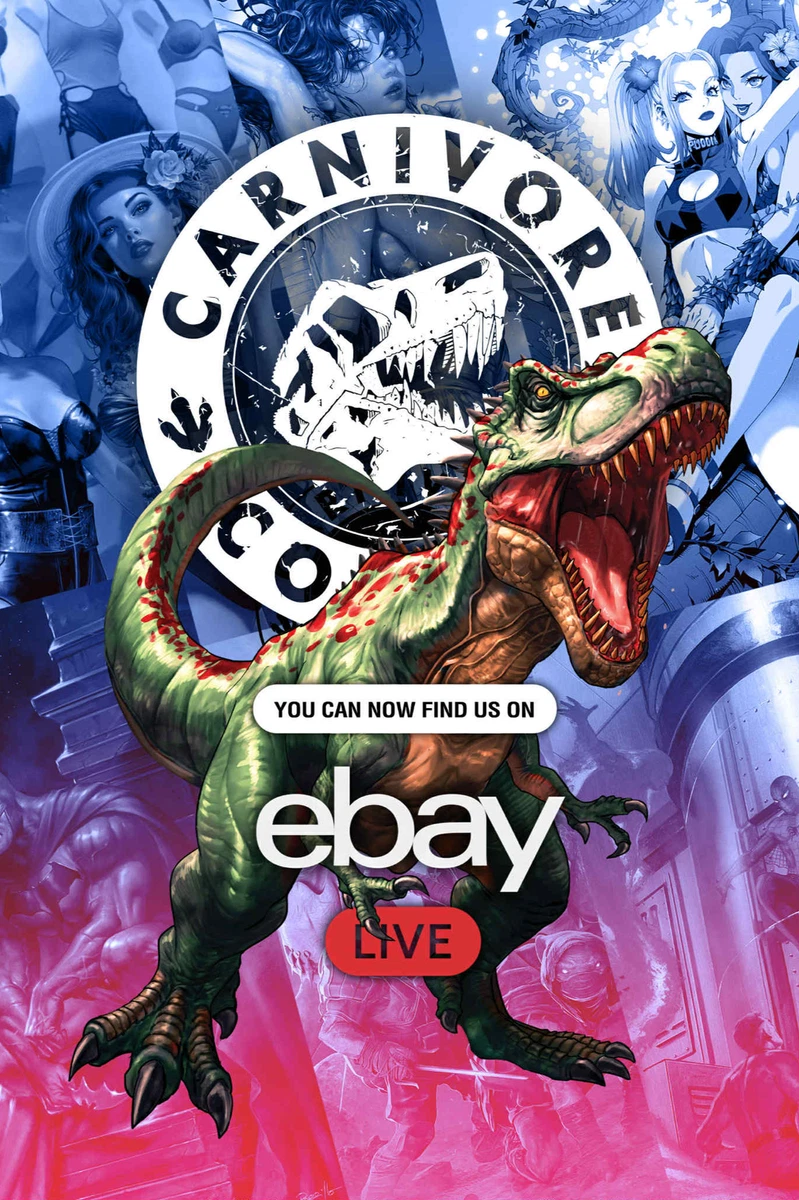 Carnivore Comics Ebay Live Debut Show! Home of the best Comic ...