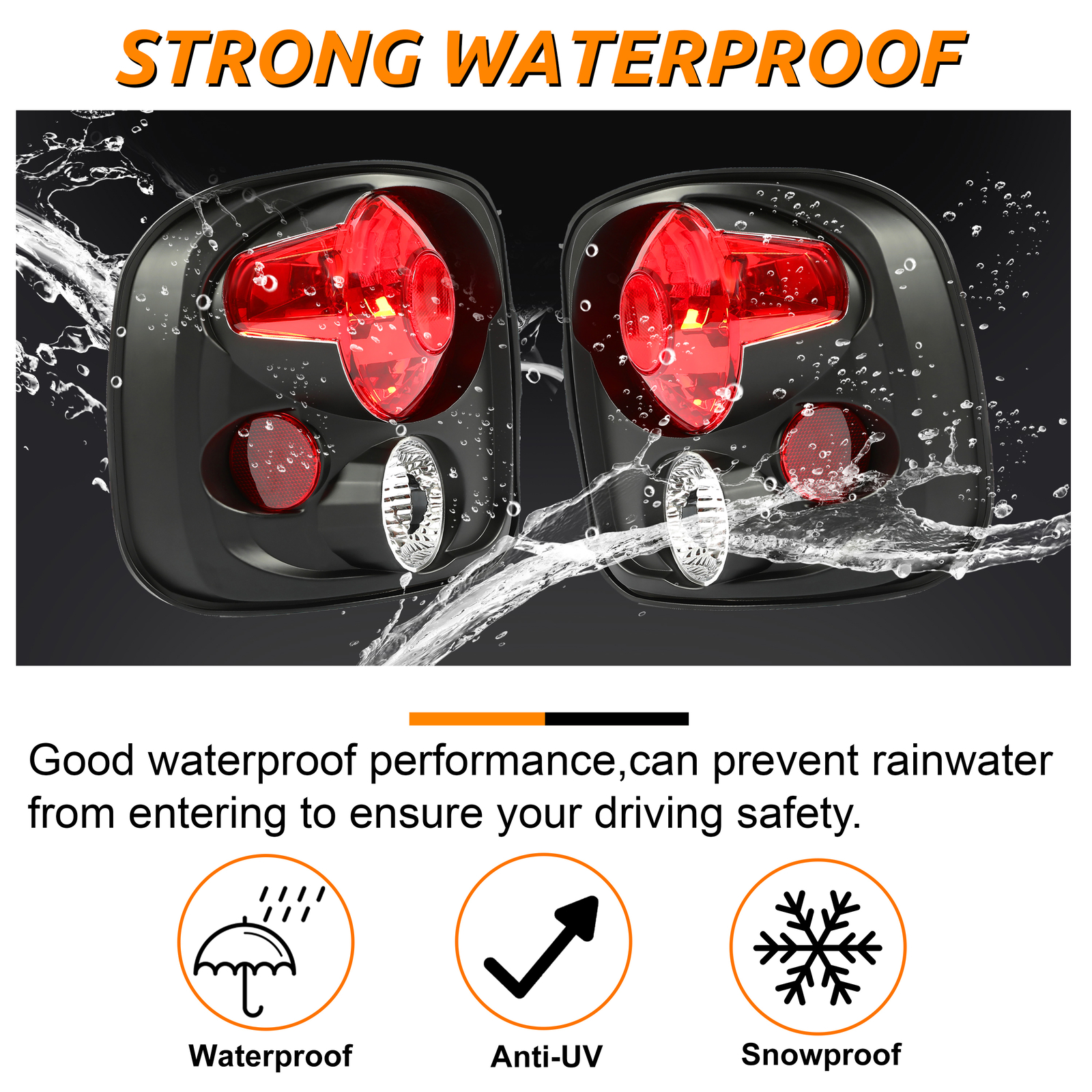 For 1999-2004 Chevy Silverado/GMC Sierra 1500 2500 3500 Stepside Tail ...