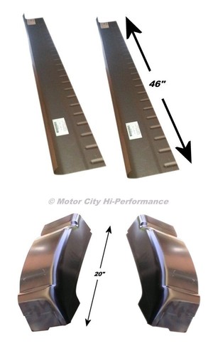 1999-2006 SILVERADO STANDARD CAB ROCKER PANELS AND CAB CORNERS | eBay