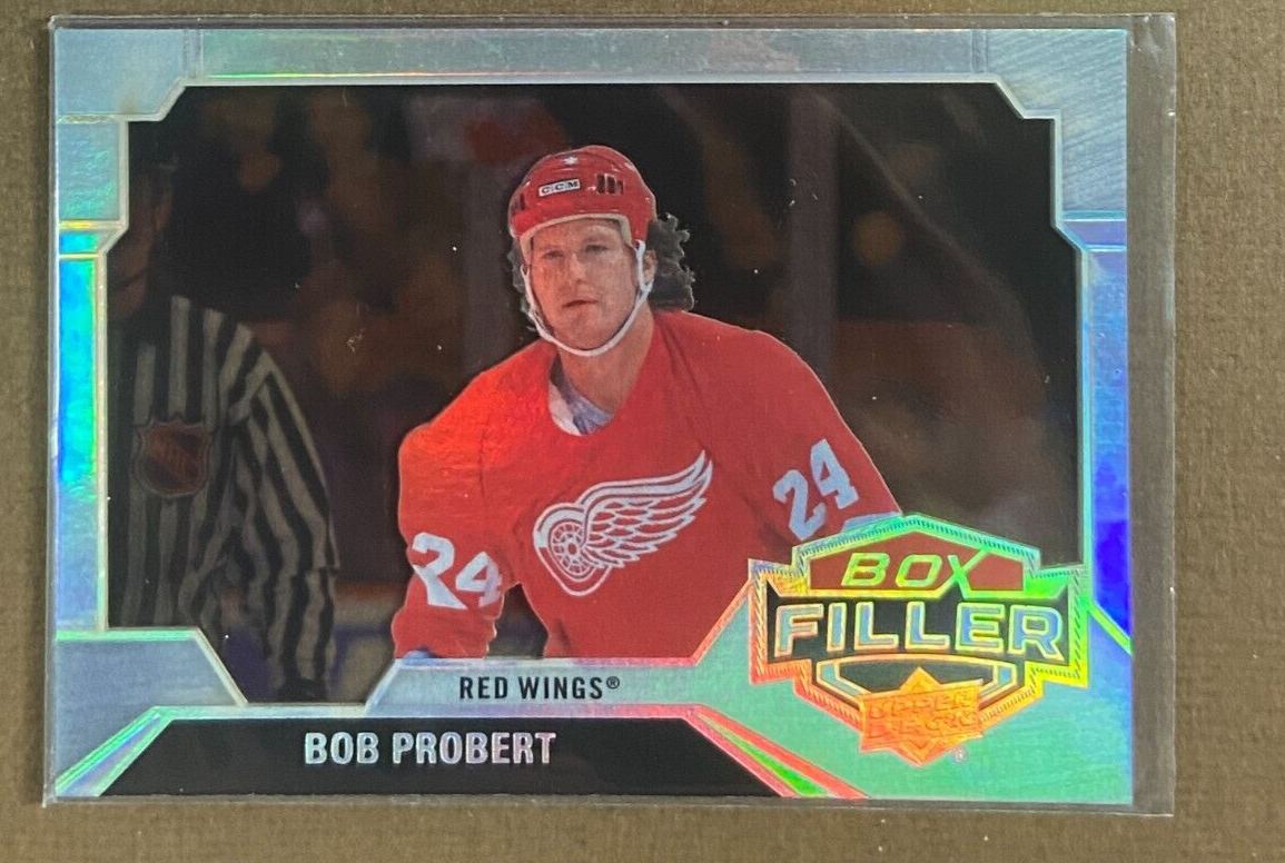 Bob Probert 2020-21 Upper Deck Box Filler #BF1 Détroit Red Wings | eBay