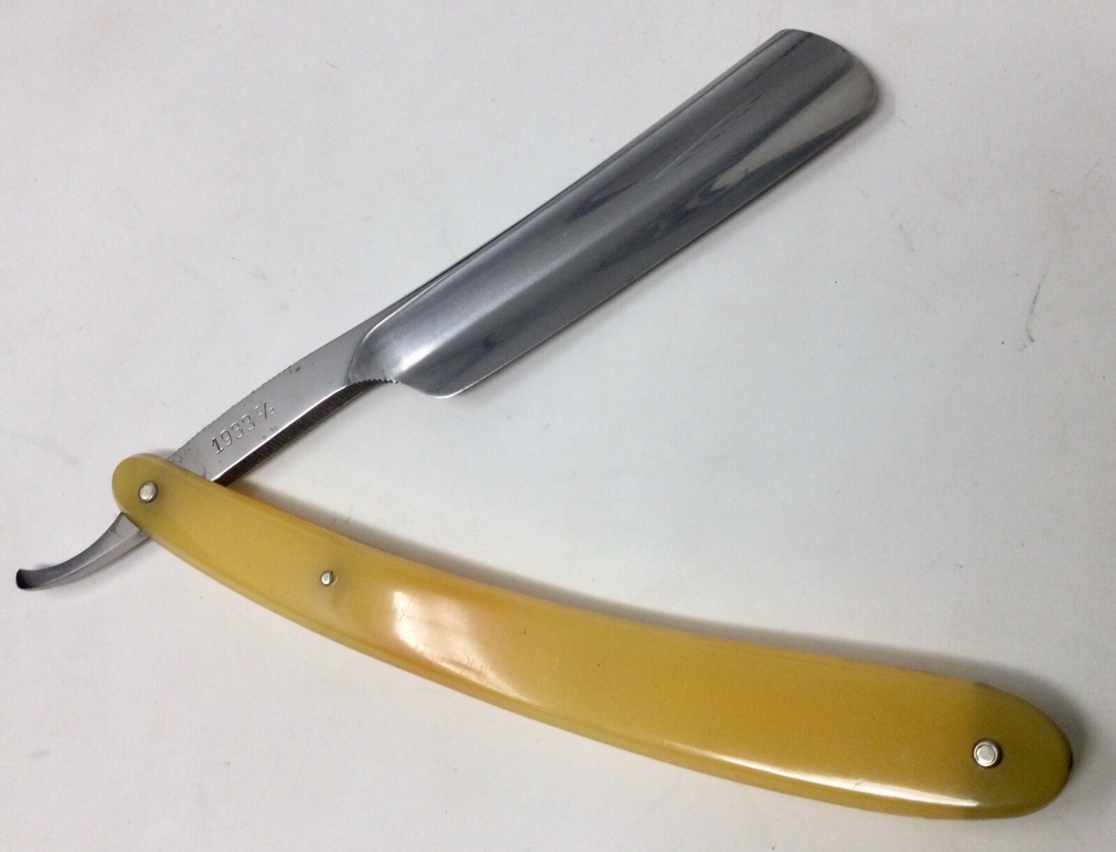 ED. WUSTHOF SOLINGEN DREIZACK STANDARD 5/8 STRAIGHT RAZOR 1933 7 DAY ...