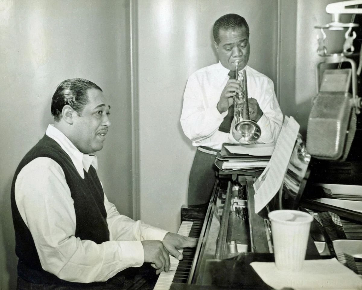 Duke Ellington Louis Armstrong