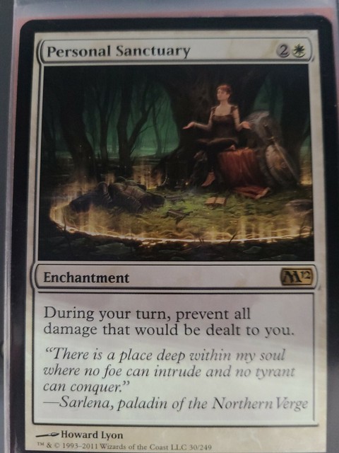 MTG Personal Sanctuary Magic 2012 30/249 Regular Rare for sale online ...