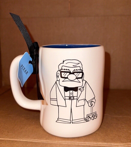 Rae Dunn Disney Pixar “UP” Mug “PUBLIC MENACE” CARL mug new | eBay