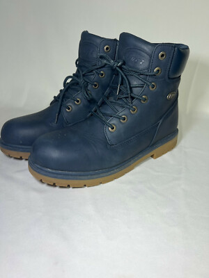 Lugz Convoy Protective Mens Boots Size 12 Blue Man Made Upper MBRCHV ...
