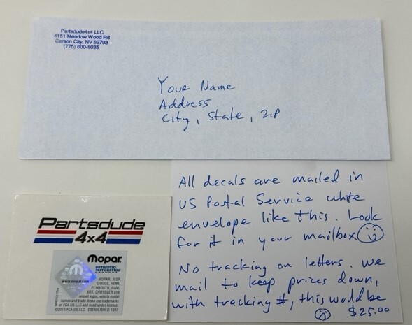 Jeep|Jeepster|Commando|CJ5/6 Dauntless 225 V6 4 piece decal set, 1971 ...