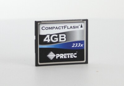 Pretec 4 GB 233x 35MB/s Compact Flash Card (CFS204G) | eBay