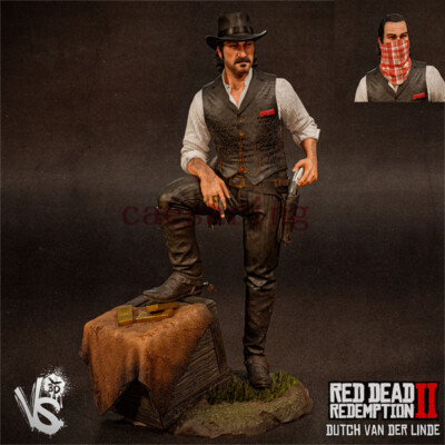 Van der Linde RDR2 3D Printing Figure Unpainted Model Sculpture GK ...