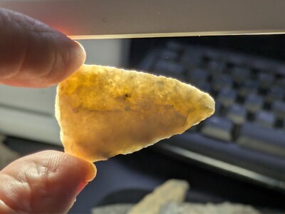 Authentic Pennsylvania Quartz Triangle Arrowhead, 1 1/8 inches | eBay