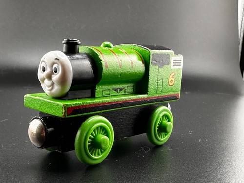2002 Guillane Limited Edition Percy Train Thomas Wooden Railway Vtg ...