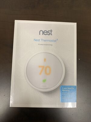 Brand New!! Google Nest Thermostat E PRO T4001ES Free Shipping ...