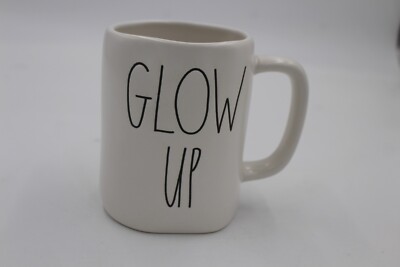 Rae Dunn- GLOW UP Coffee Mug- New with defects | eBay